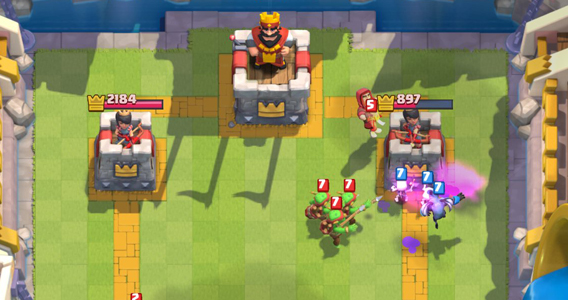 Differences King Tower And Tower Clash Arena Royale