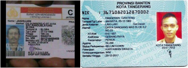 37 Nama Yang Ada Di KTP Dan SIM Unik Dan Langka - Meme Kocak Bikin Ngakak