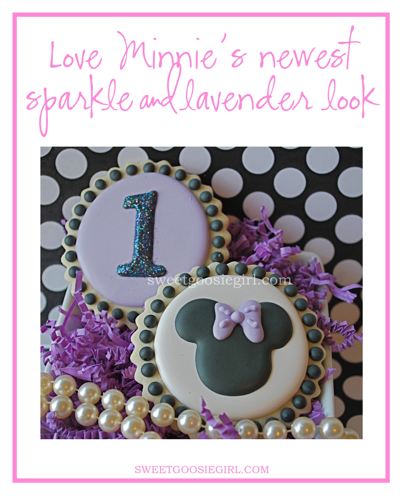 Sweet Goosie Girl: Minnie Mouse's New Lavender Look
