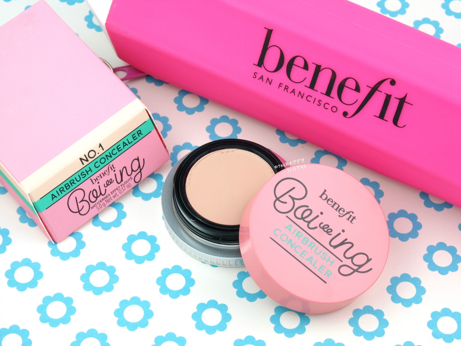 Benefit Cosmetics Boi-ing Airbrush Concealer: Review and Swatches | The ...