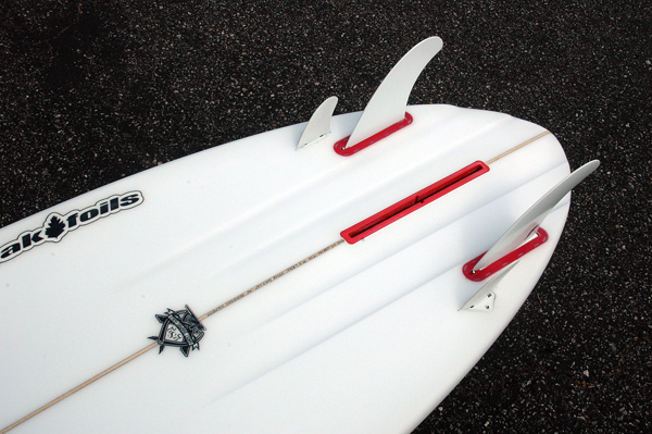 Oak Foils Custom Surfboards: Pynzer Twinzer + 1 for Jeremy