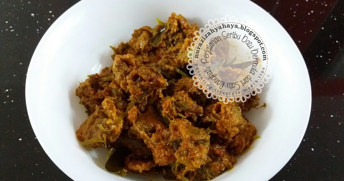 Resepi Rendang Kerang - Cik Azizah