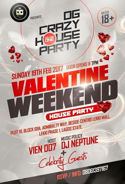 DG Crazy House Party Season 1 presents The Valentine Weekend House ...