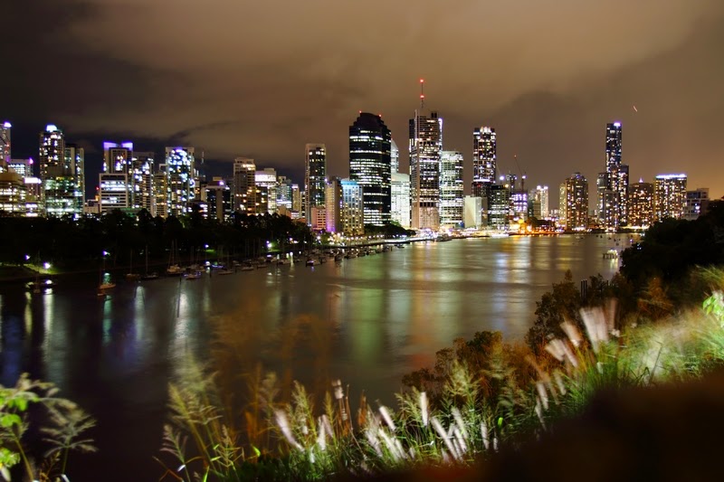july's: Brisbane at night