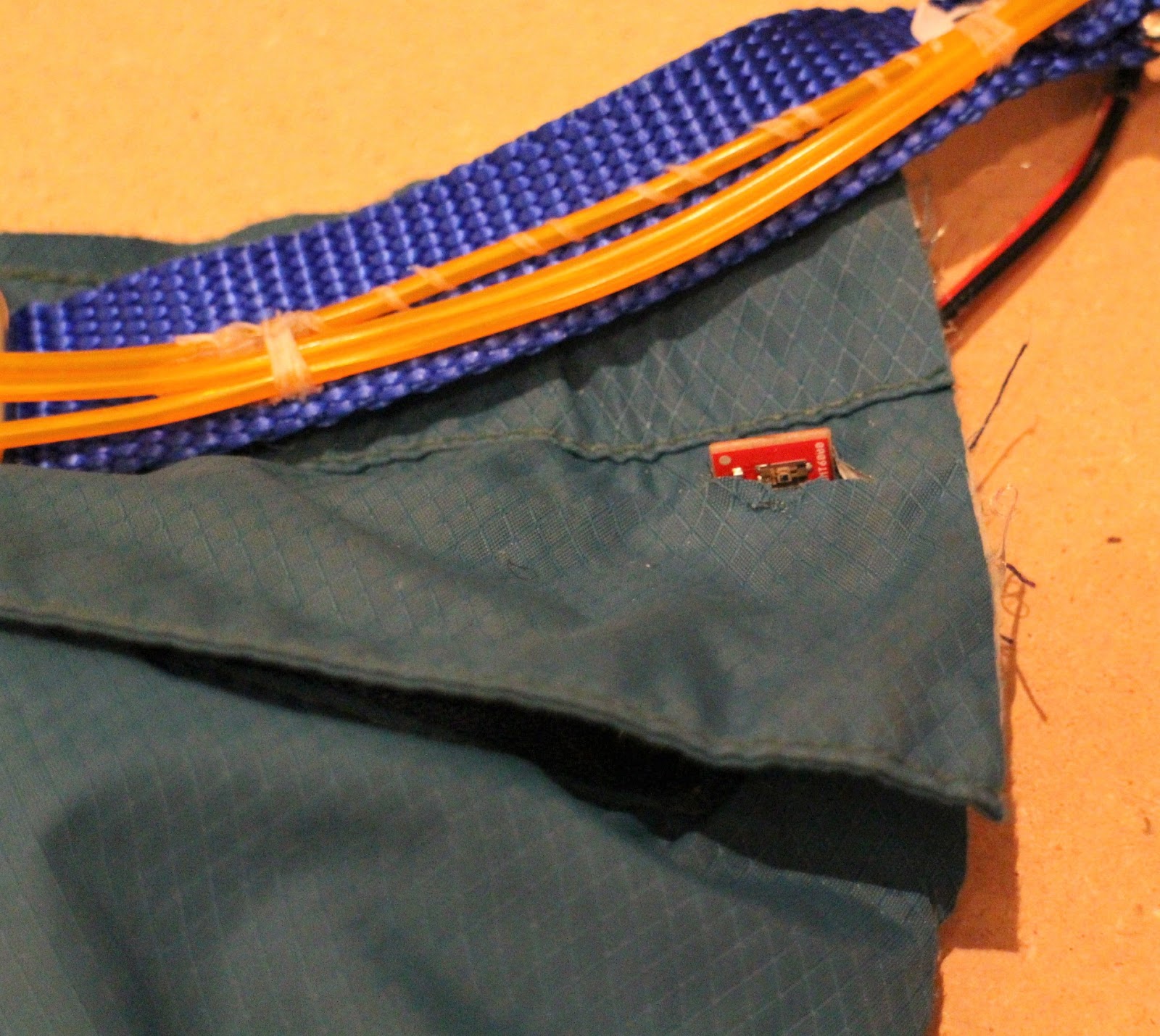 Maker Quest: EL Wire Light Up Dog Harness