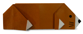 Animals Origami: Mole | Paper Origami Guide