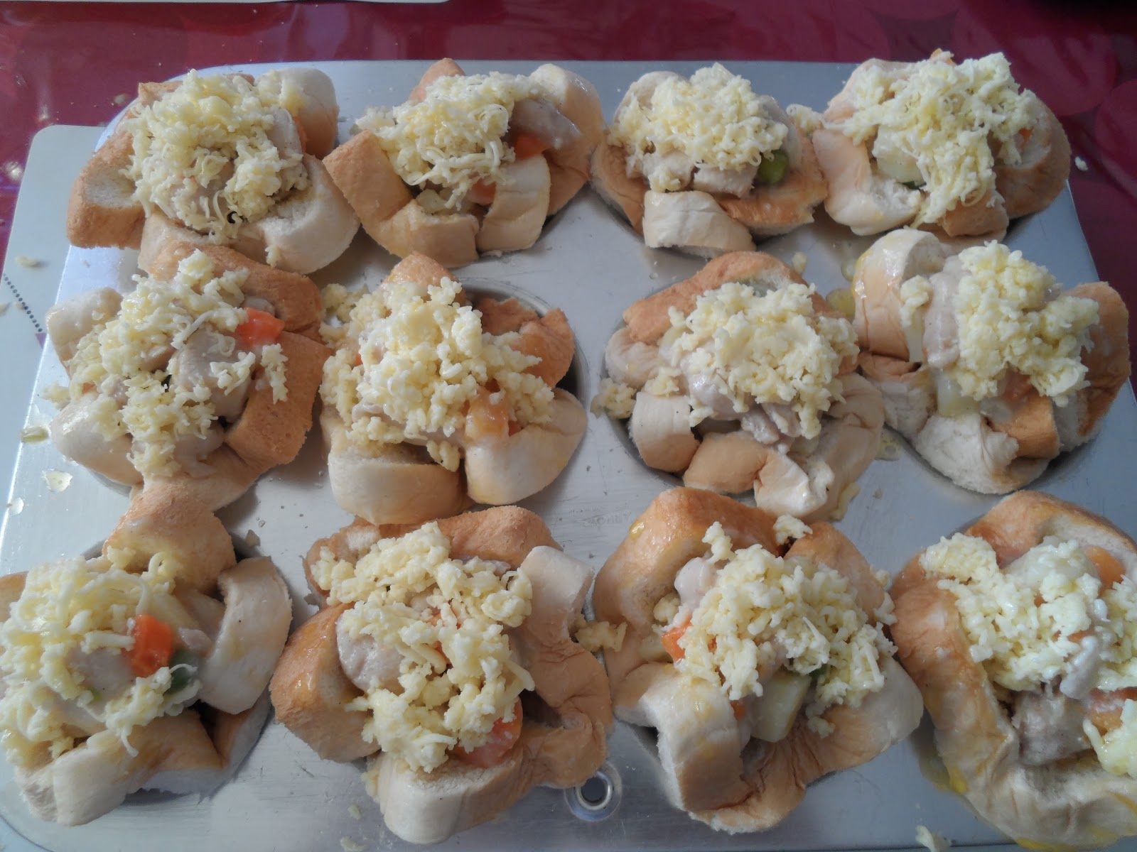 Homemade by Rachelle: Chicken ala King Cups