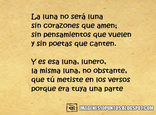 Poemas de la luna ~ Imágenes de 10