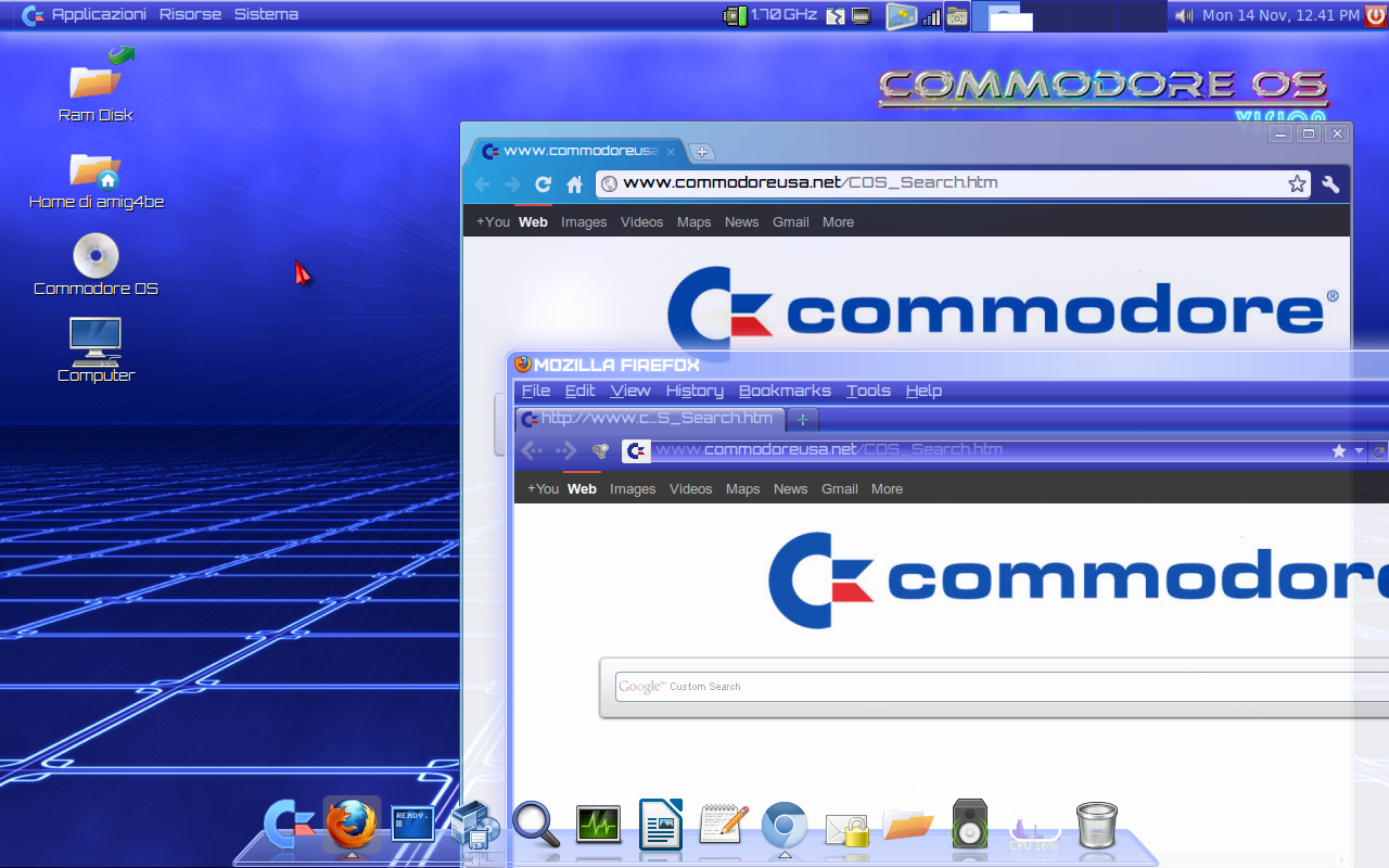 Nuovo Sistema Operativo Commodore OS Vision!