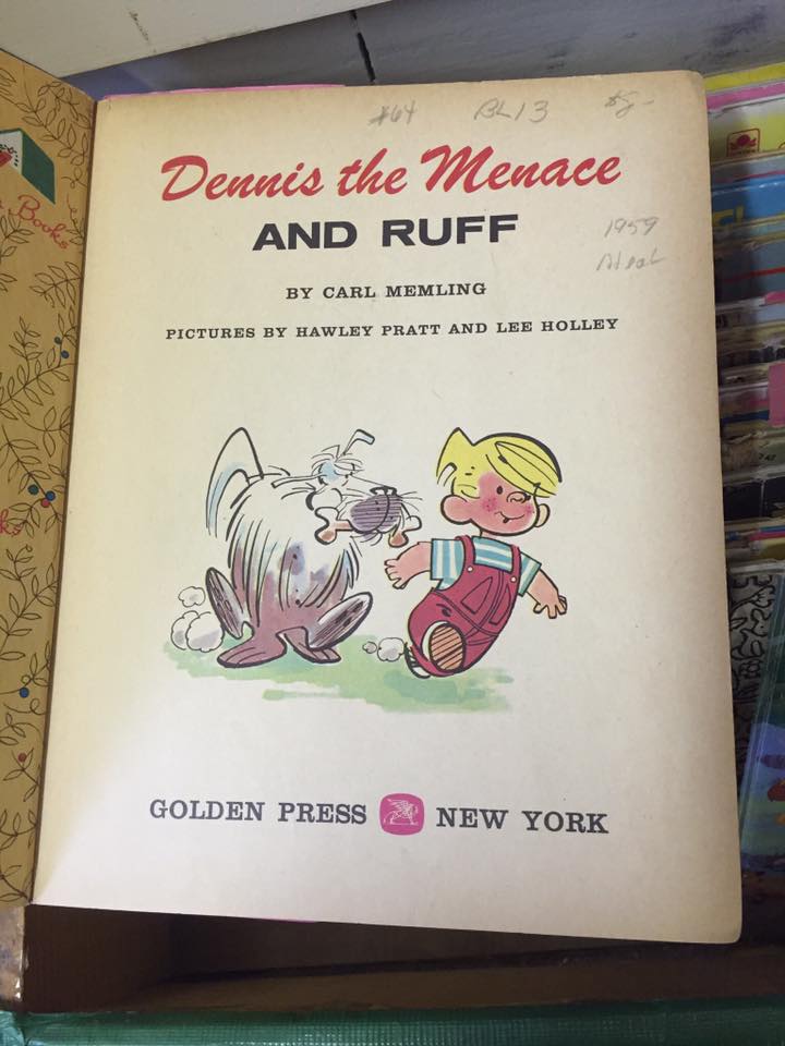 Mike Lynch Cartoons: A Little Golden Book: DENNIS THE MENACE AND RUFF ...