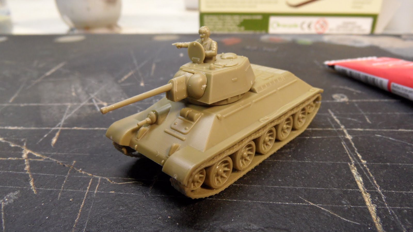 Anton's Wargame Blog: Building the Plastic Soldier Company T-34