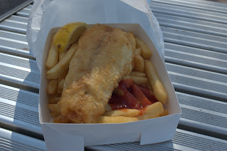 南半球で暮らす: フィッシュ・アンド・チップス Manly Fish Market & Cafe