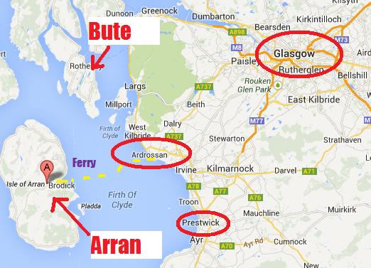 How to get to Arran