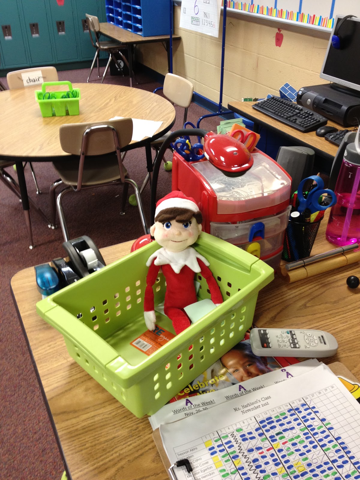 A Day in the Life of Clare: Elf on the Shelf!