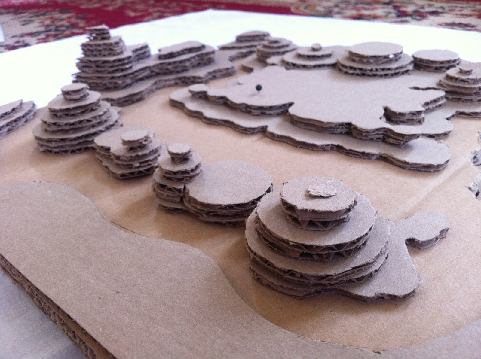 Blogdom: Site Contour Model - Ivana Vaglenarova