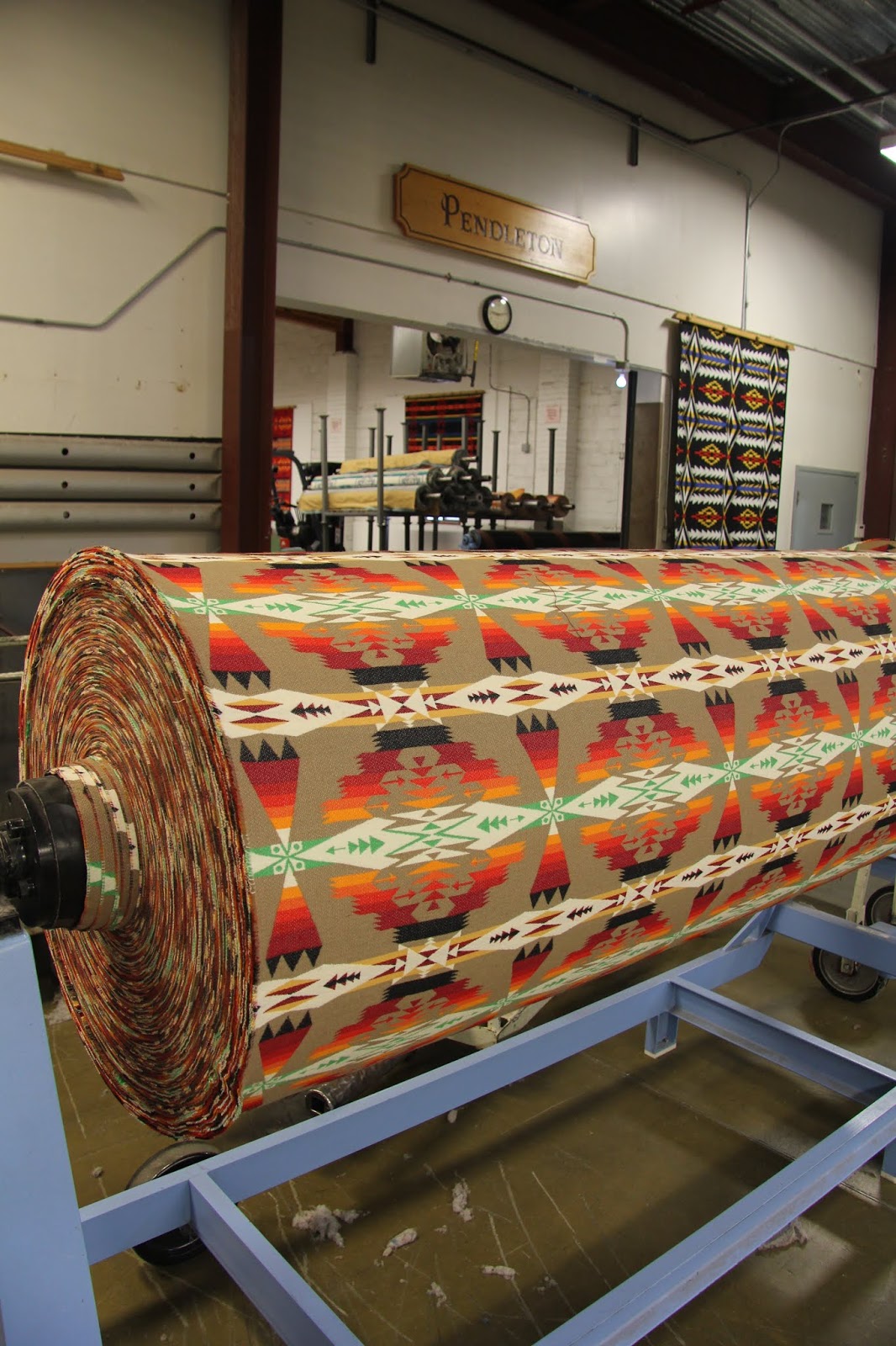 CHAD'S DRYGOODS: CHAD'S FACTORY VISIT - PENDLETON WOOLEN MILLS