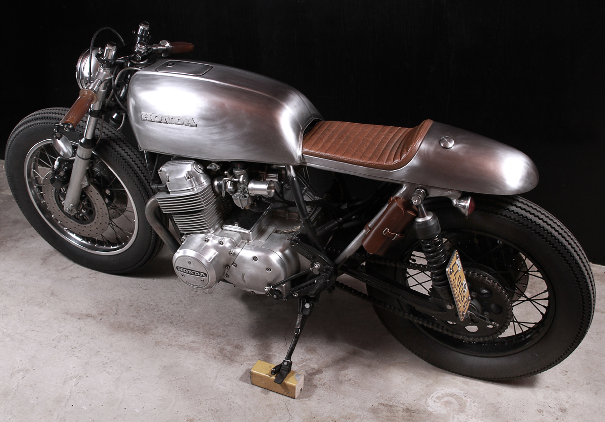 Cafe Racer Special: 1976 CB750F SS Cafe Racer The Natural