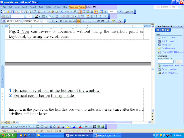 Microsoft Office Word Part (A) ~ RIPON COMPUTERS
