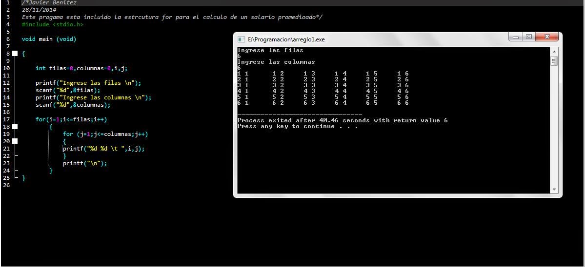 PROGRAMACIÓN ESTRUCTURADA: Unidad 5 Arreglos Unimensionales y Bidimensionales