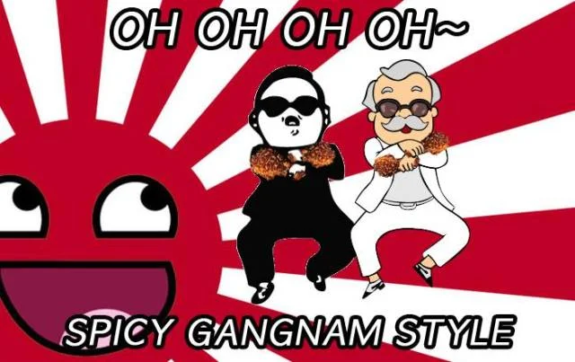 KFC Spicy Gangnam... Chicken?