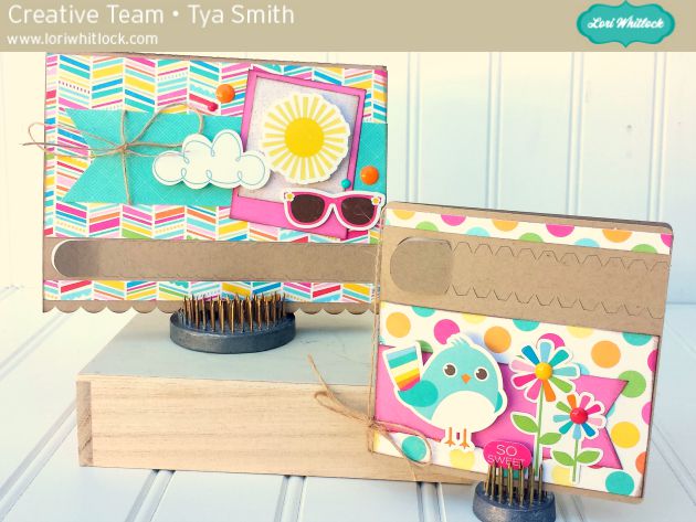 Tear Strip Card Tutorial with Tya – Lori Whitlock