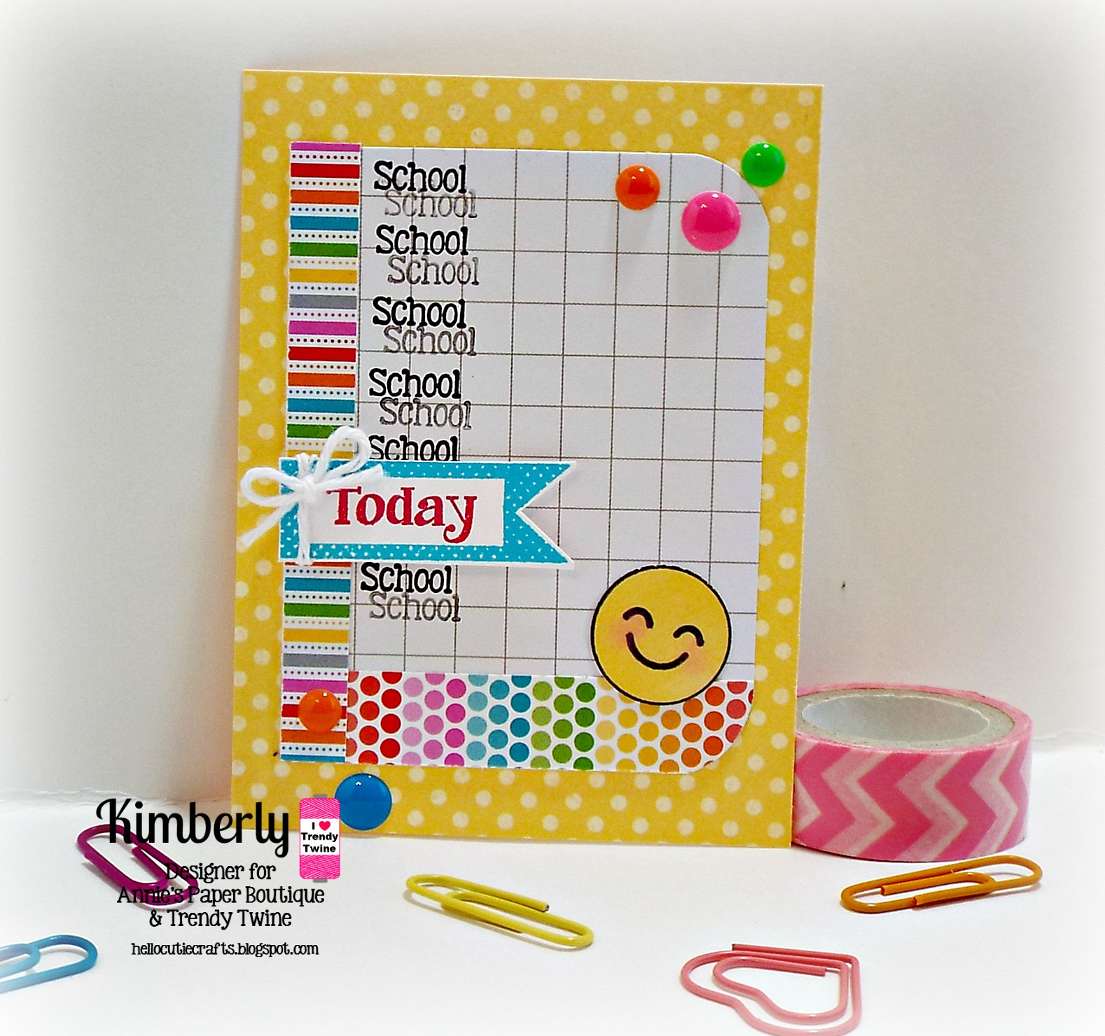 Kimberly's Crafty Spot: Back to School Project Life cards featuring APB ...