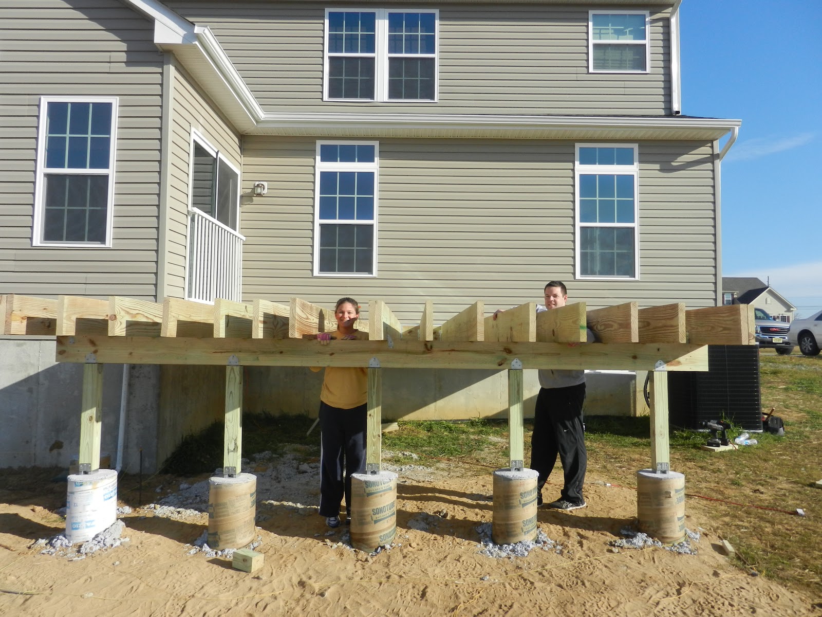 Deck Update #2: Upper Level Framing Complete | Moving to the Country