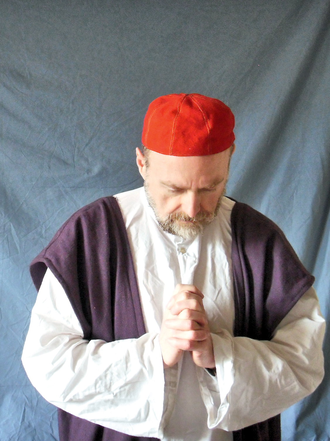 Richard in a Hat: Zucchetto Like