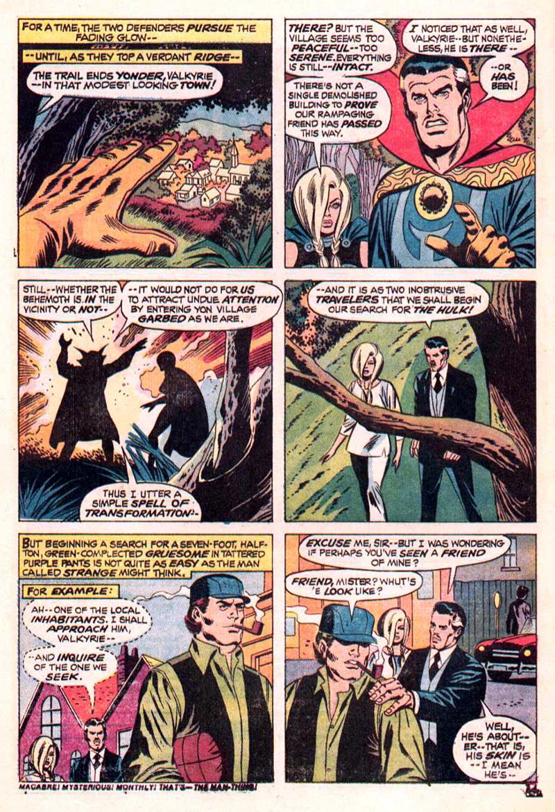 Read online The Defenders (1972) comic - Issue #12