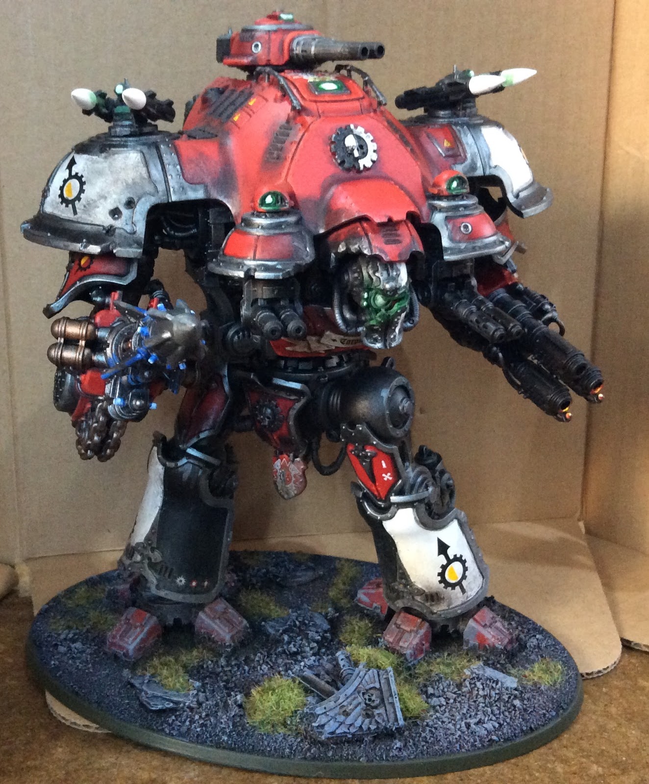 Redtoof's Mostly 40K Blog: Imperial Knight Valiant, House Taranis ...