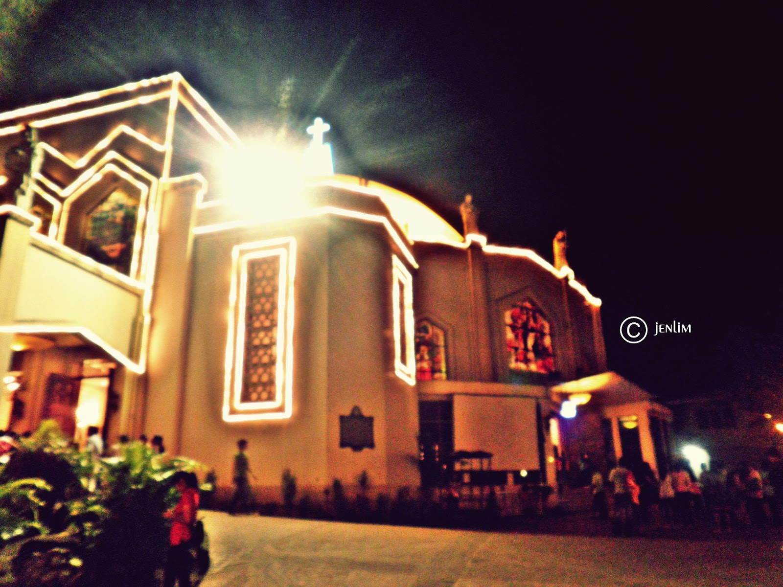 CAPTURED: ANTIPOLO CHURCH BY NIGHT