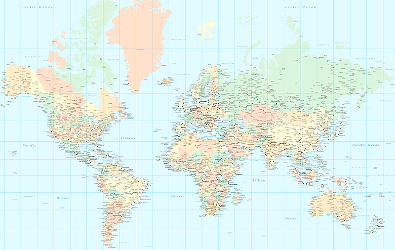 WORLD MAPS AT HOME // INTERIOR INSPIRATION | WILD & GRIZZLY