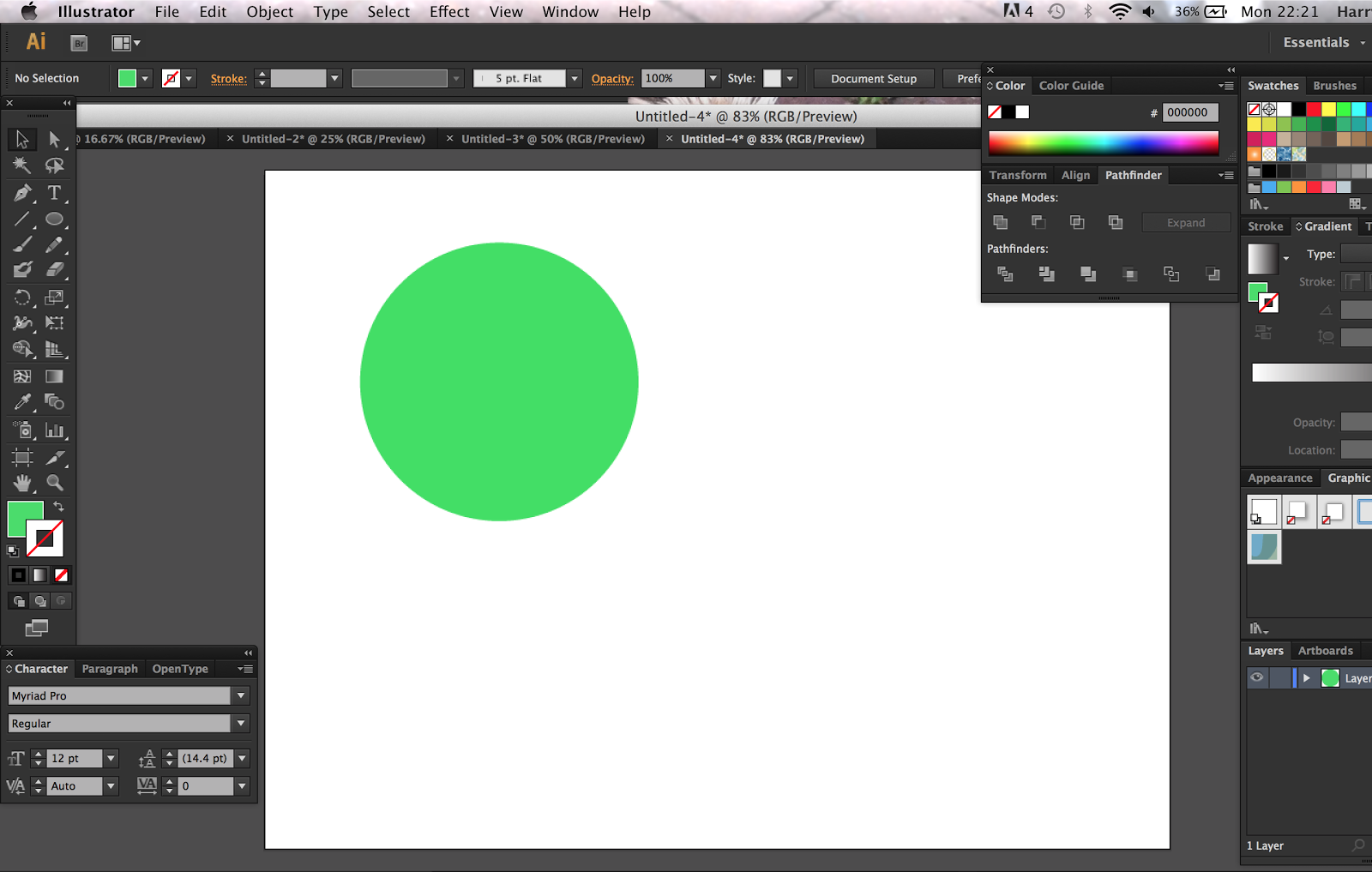 Illustrator Photoshop Tutorials Using The Pathfinder Tool Illustrator illustrator-photoshop-tutorials-using-the-pathfinder-tool-illustrator