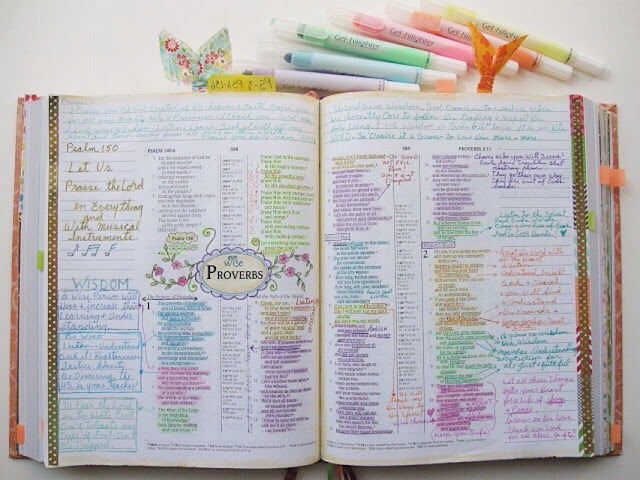 A Palette Full of Blessings: Bible study and notes