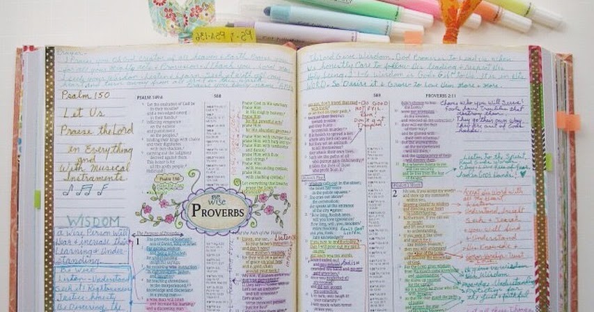 A Palette Full of Blessings: Bible study and notes