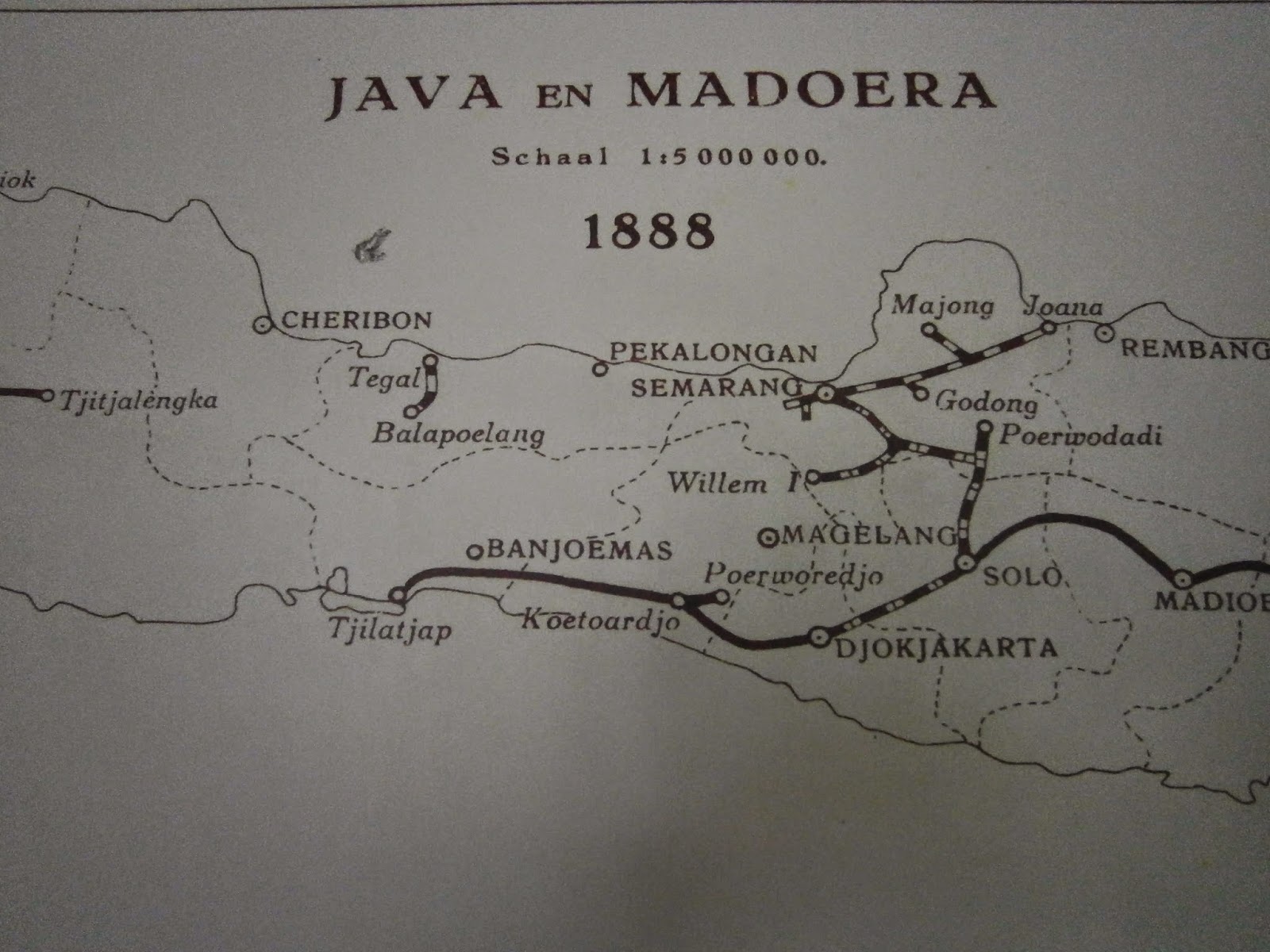 Kereta Api Indonesia: Inilah Peta Perkembangan Jalur Rel KA di Jawa ...