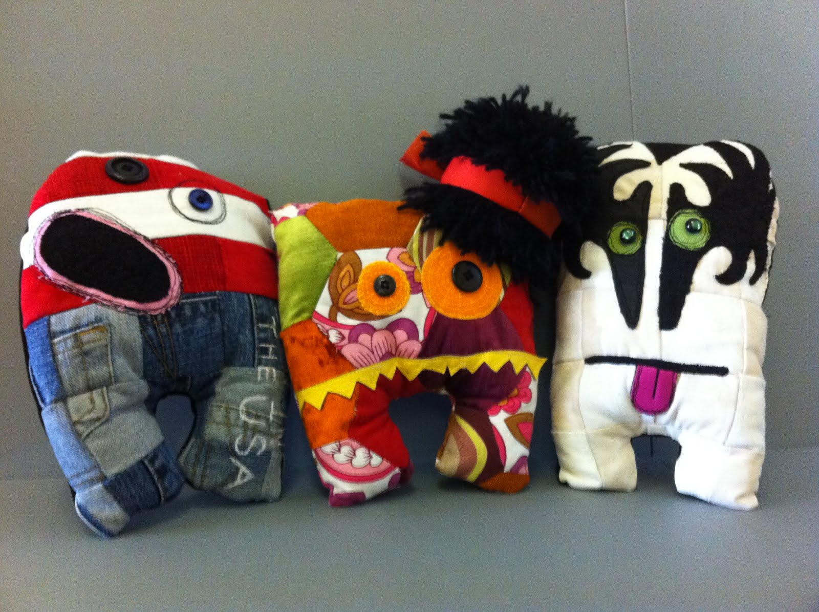 Stacey Green: Patchwork Monsters Hard Rock Style