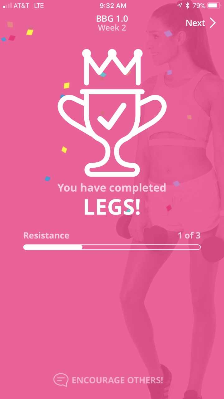 Workout Wednesday...BBG Week 2 - Classy Southern Texan