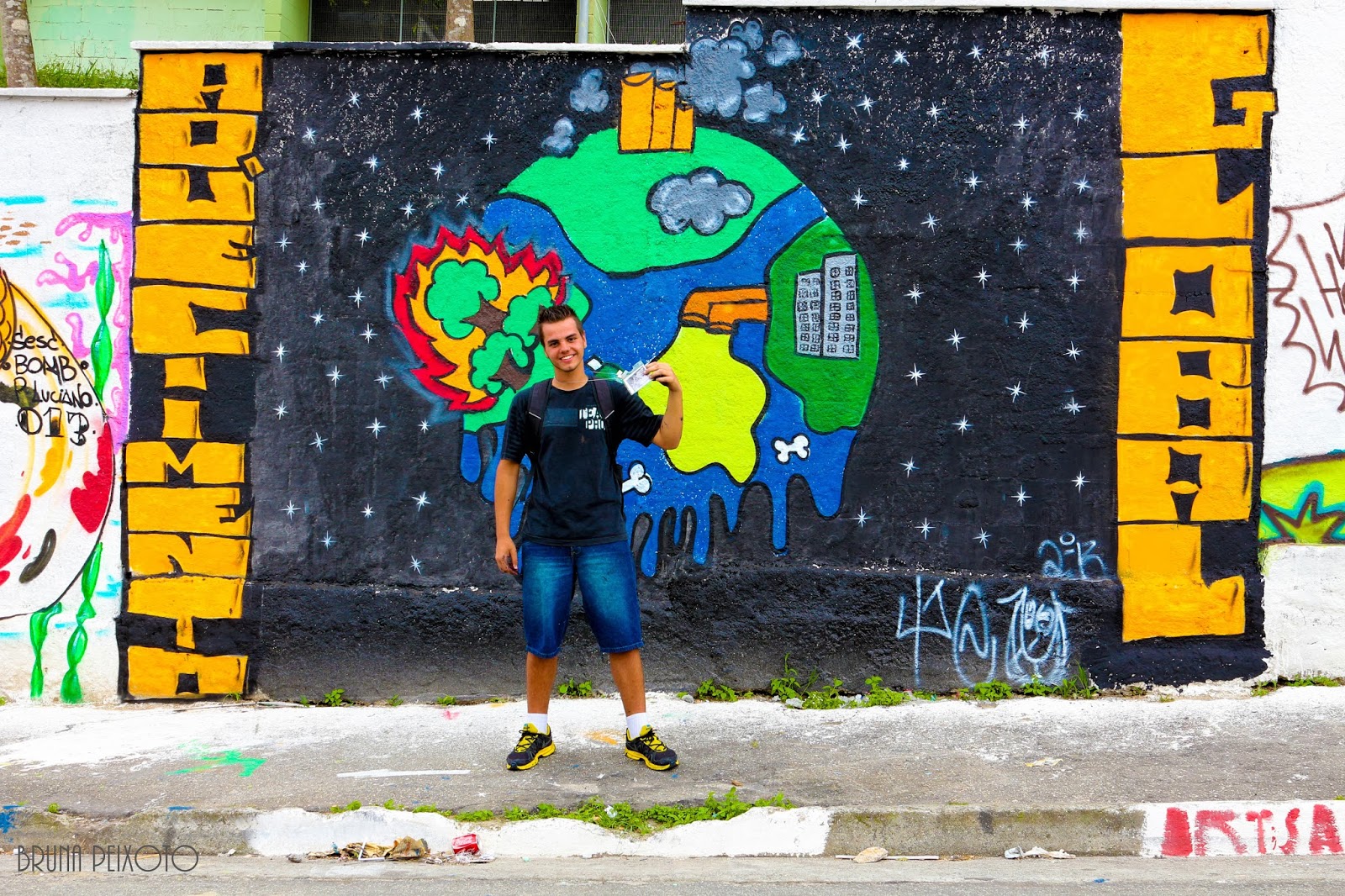 Futuros Nova Geração : Projeto "Grafite no Muro da Escola"