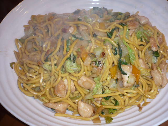 A Blaze of Bright Blue: Miki Noodles