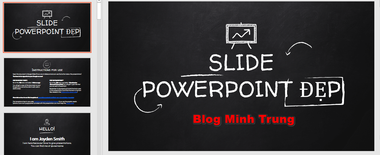 Tổng hợp 50 Mẫu Templates PowerPoint đẹp - Tải về ngay | Blog Minh Trung