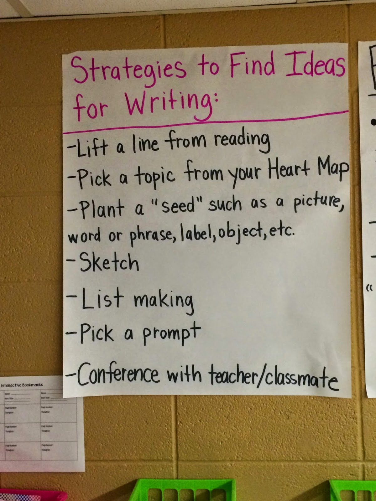 Anchoring Learning: Using Anchor Charts – The Literacy Effect