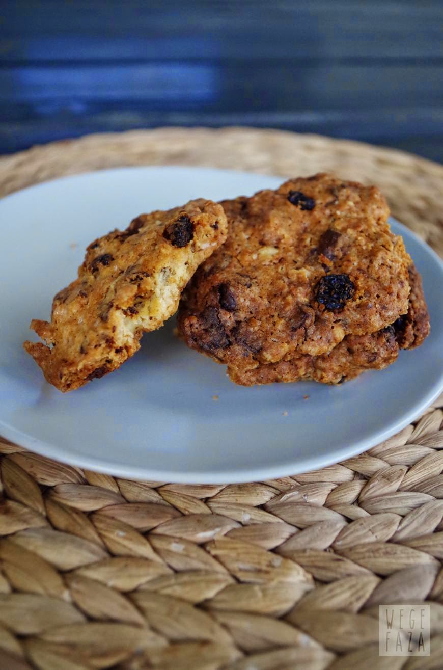 wegefaza: Owsiane pieguski czyli najlepsze ciastka na świecie