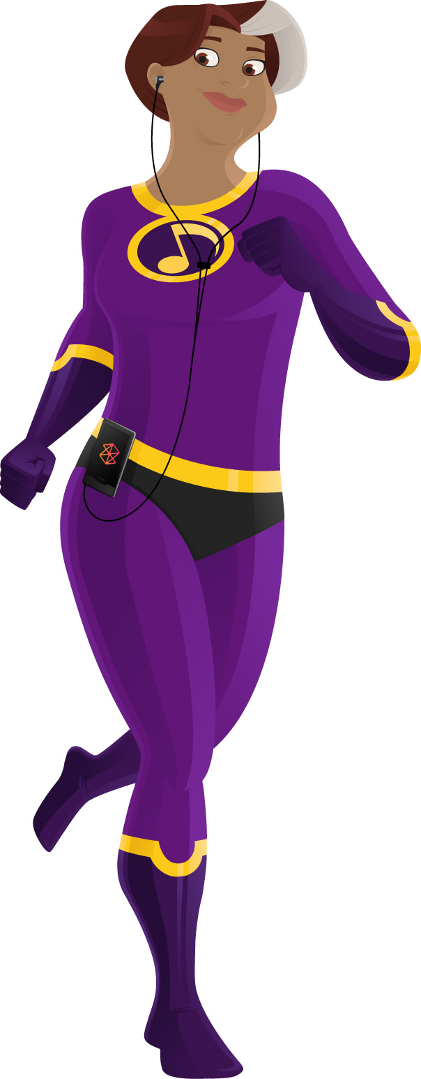 The Art of M. S. Corley: Microsoft Store Superheroes