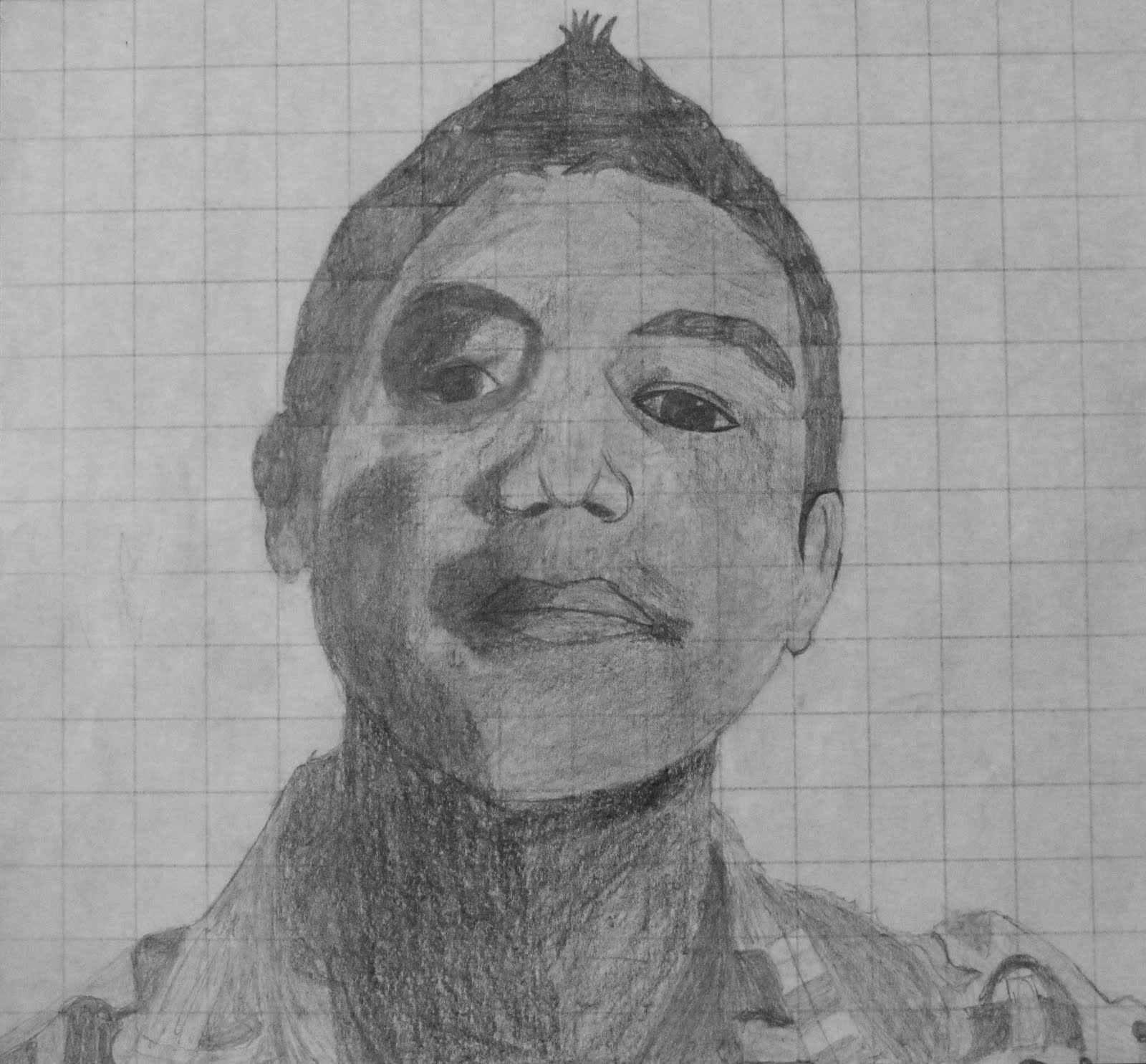 DMS ART: 7th Grade Self-Portraits