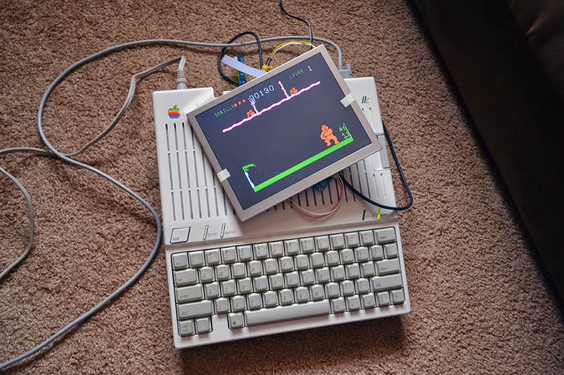 Apple II Projects: A2 Video Streamer - Prototype