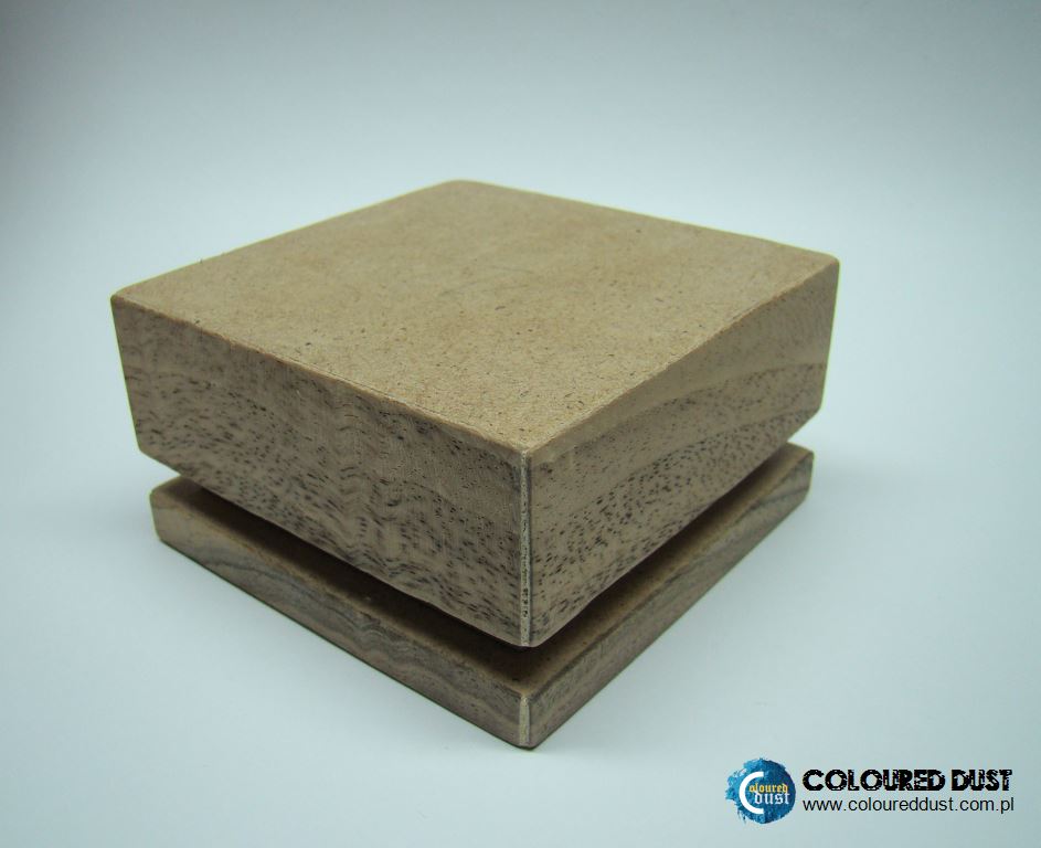 MDF plinths. | Coloured Dust