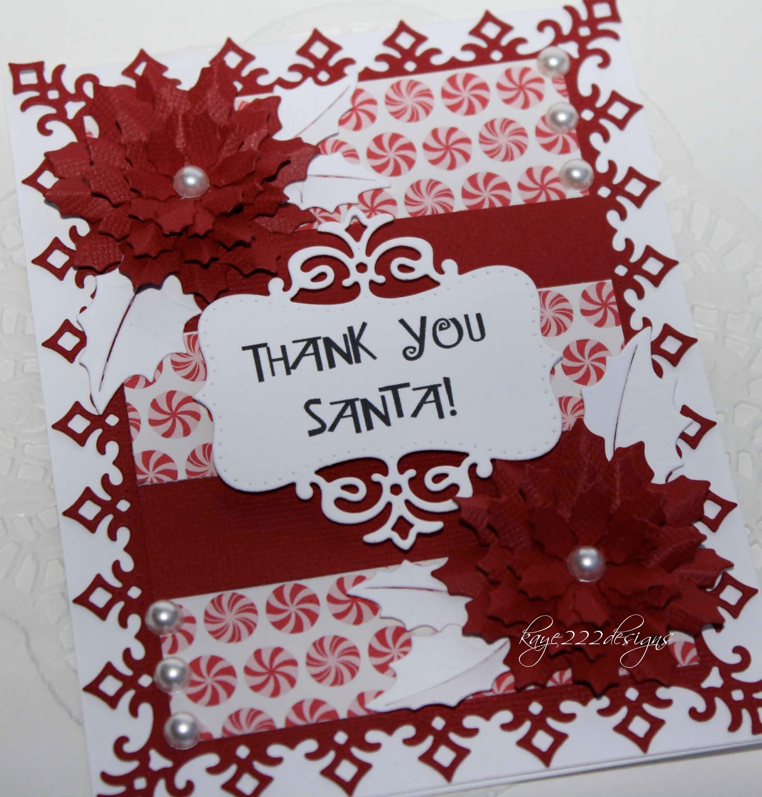 Thank You Santa! with Lisa Blastick - Cheery Lynn Designs Inspiration Blog