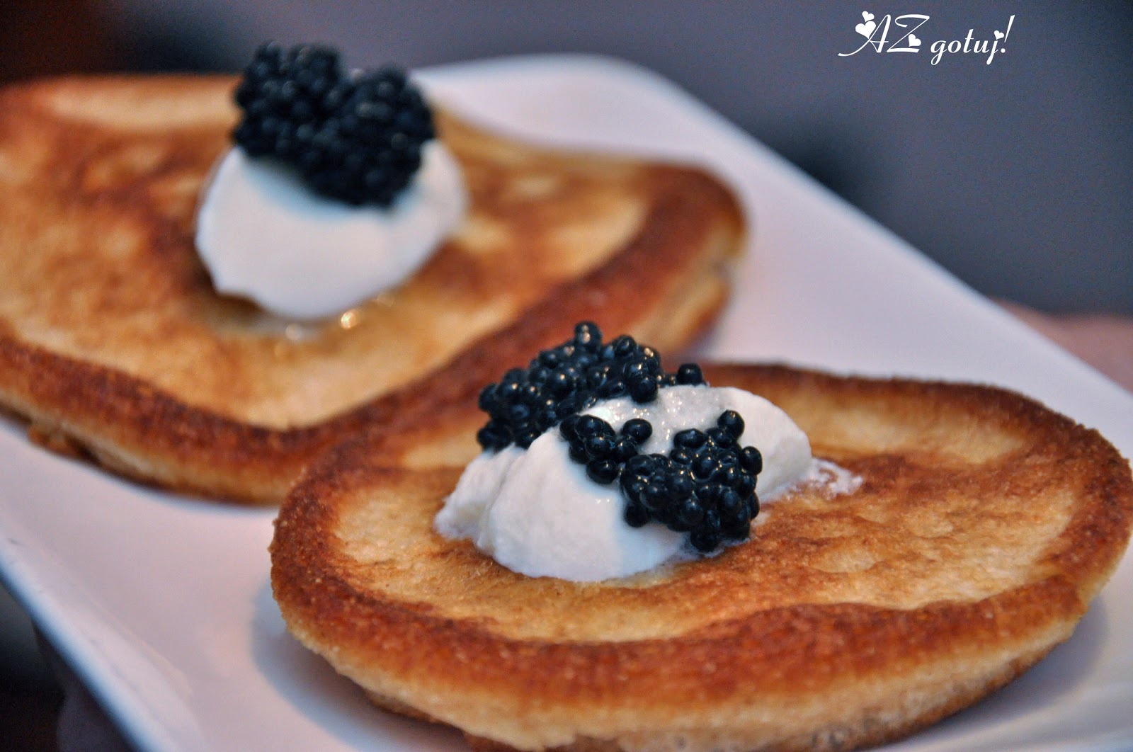 Od A do Z gotuj!: Rosyjskie bliny z kawiorem