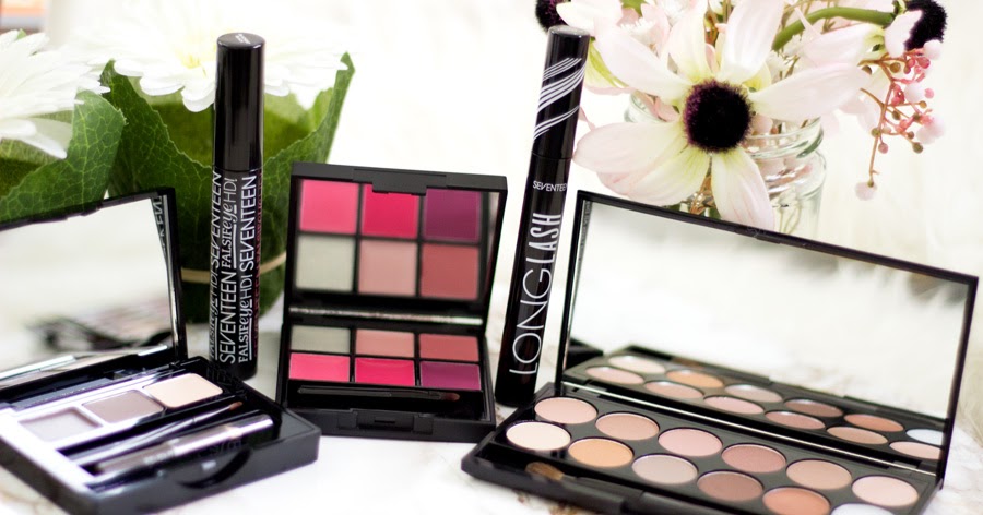 FashStyleLiv: Seventeen Makeup Review + Swatches